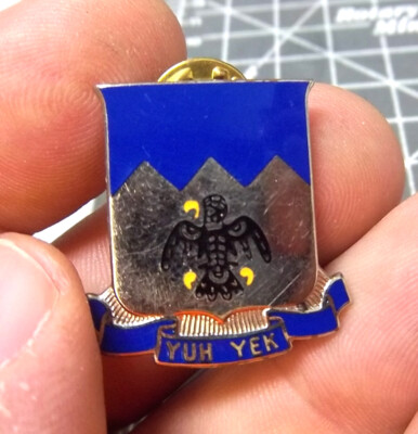 Alaska Pin - Alaska tie tac Lapel Pin 297th Infantry Regiment Natl ...