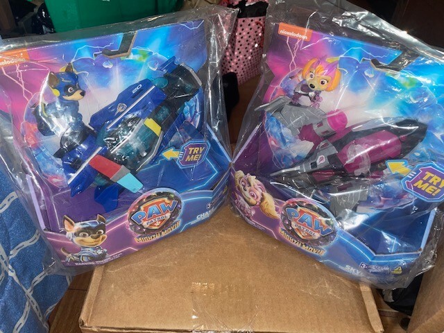 Paw Patrol The Mighty Movie Chase & Skye Mighty Movie Jet Lights ...