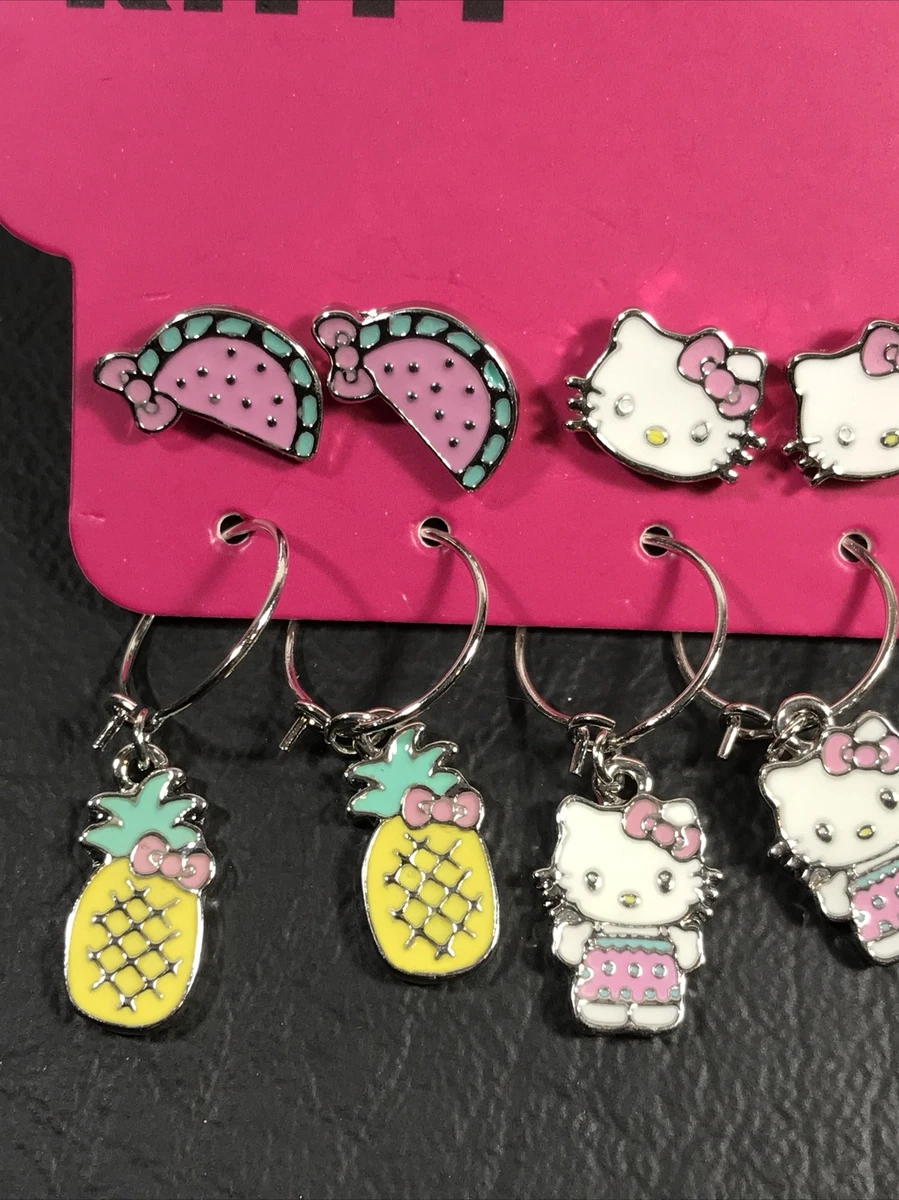 Hello Kitty Hoop Earrings