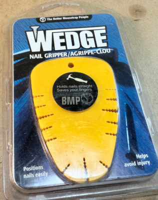 Wedge Nail Gripper, Holds Nails Straight While You Hammer - FREE ...