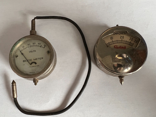 set of two antique electric meters 1916 Sterling Beede meter | eBay