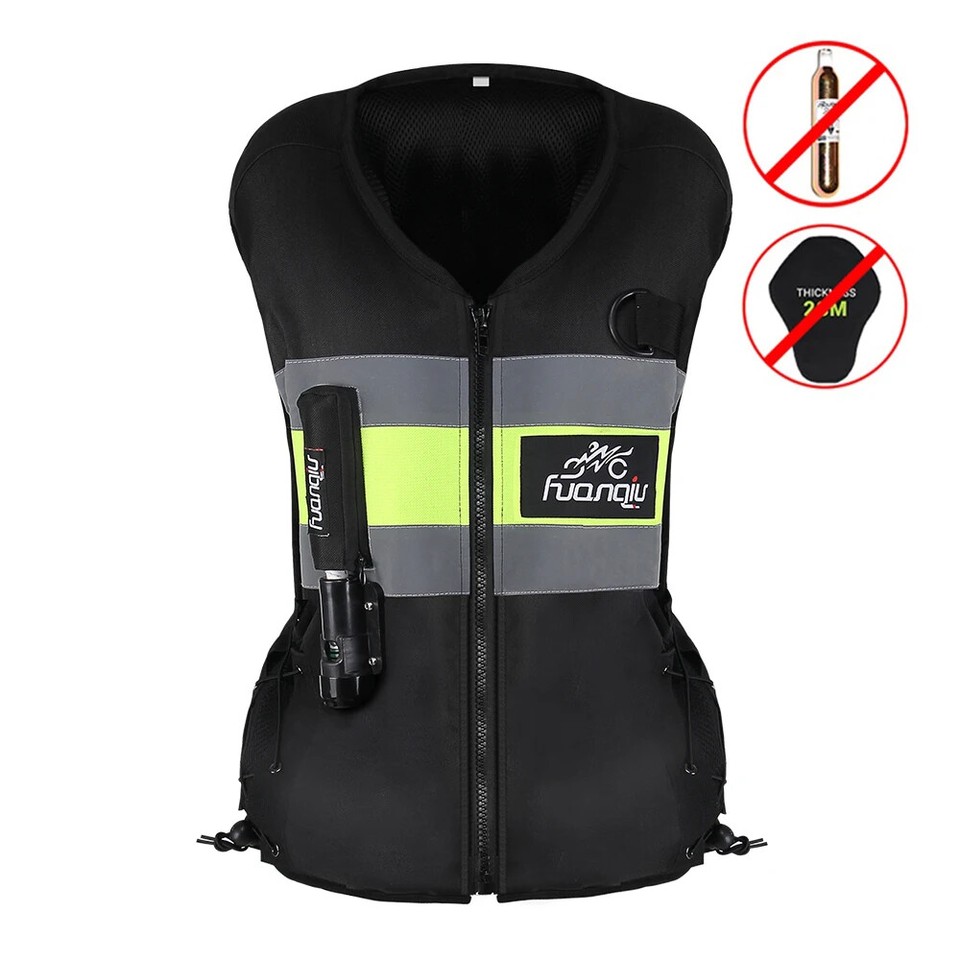 Motorcycle Airbag Vest Reflective Motorcycle Jacket Moto Racing Air Bag ...