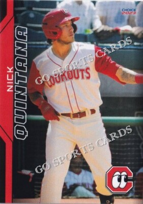 2023 Chattanooga Lookouts Nick Quintana RC Rookie Cincinnati Reds Minor ...