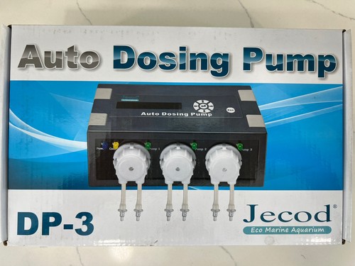 JEBAO JECOD Dosing Pump Kit Tank Marine Fish Aquarium Coral Auto Dose ...