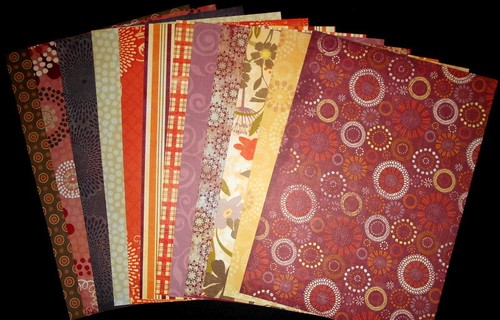 Colorbok Designer LUXE ~ A4 Patterned Scrapbooking/Cardmaking Papers ...