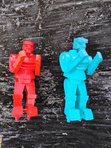 Mattel Rockem Sockem Robots 2014 Boxing Match Fighter Red Rocker/Blue ...