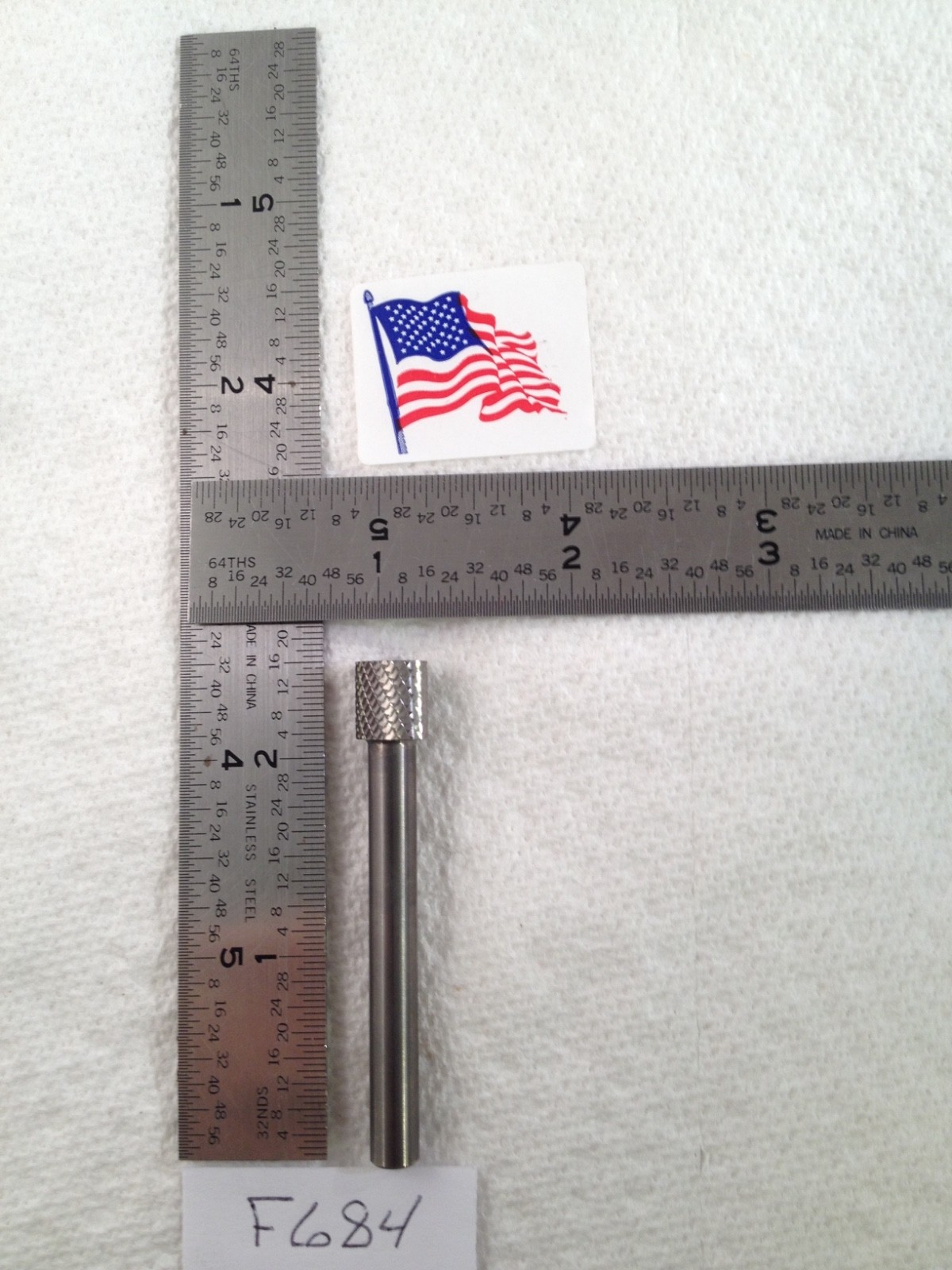 1 NEW FALCON / SGS 1/4" SHANK CARBIDE BURR SA-3 DIAMOND CUT 13/32" LOC ...