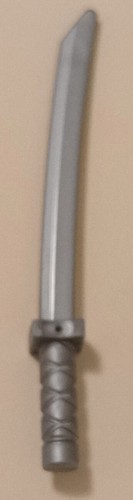 Lego Ninjago Gray /Grey Katana Samurai Sword Weapon Shamshir Ninja New ...
