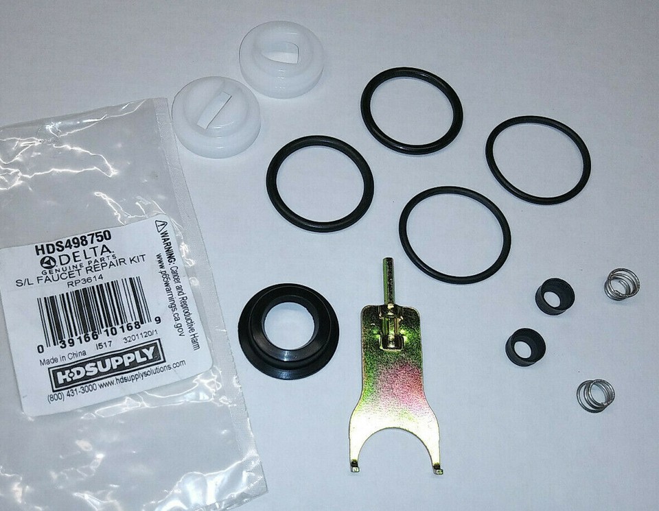 (2 Pack) Delta Faucet Repair Kit RP3614 for Delta 100 200 300 400 ...