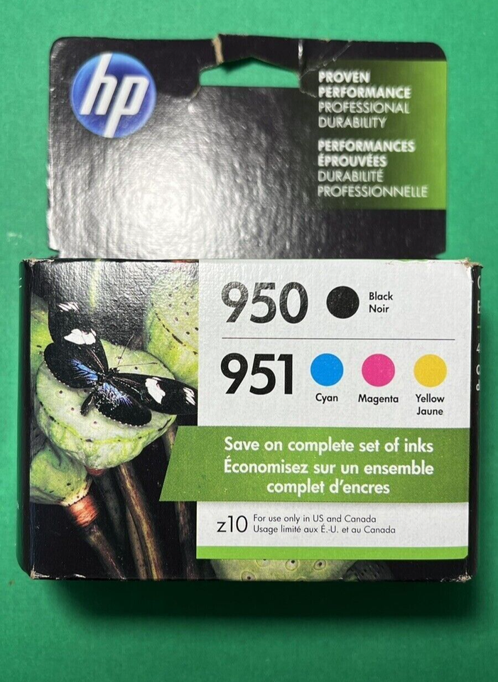 Genuine HP 950/951 B/C Ink Cartridge Combo-NoBox-OEM-INK-2019-2021 | eBay