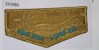 Boy Scout OA Flap Wipala Wiki Lodge 432 2000 NOAC | eBay