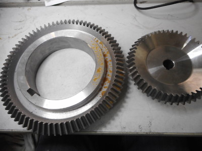 90 Deg STEEL BEVEL GEARS 59 Teeth and 70 Teeth - Large Diameter | eBay