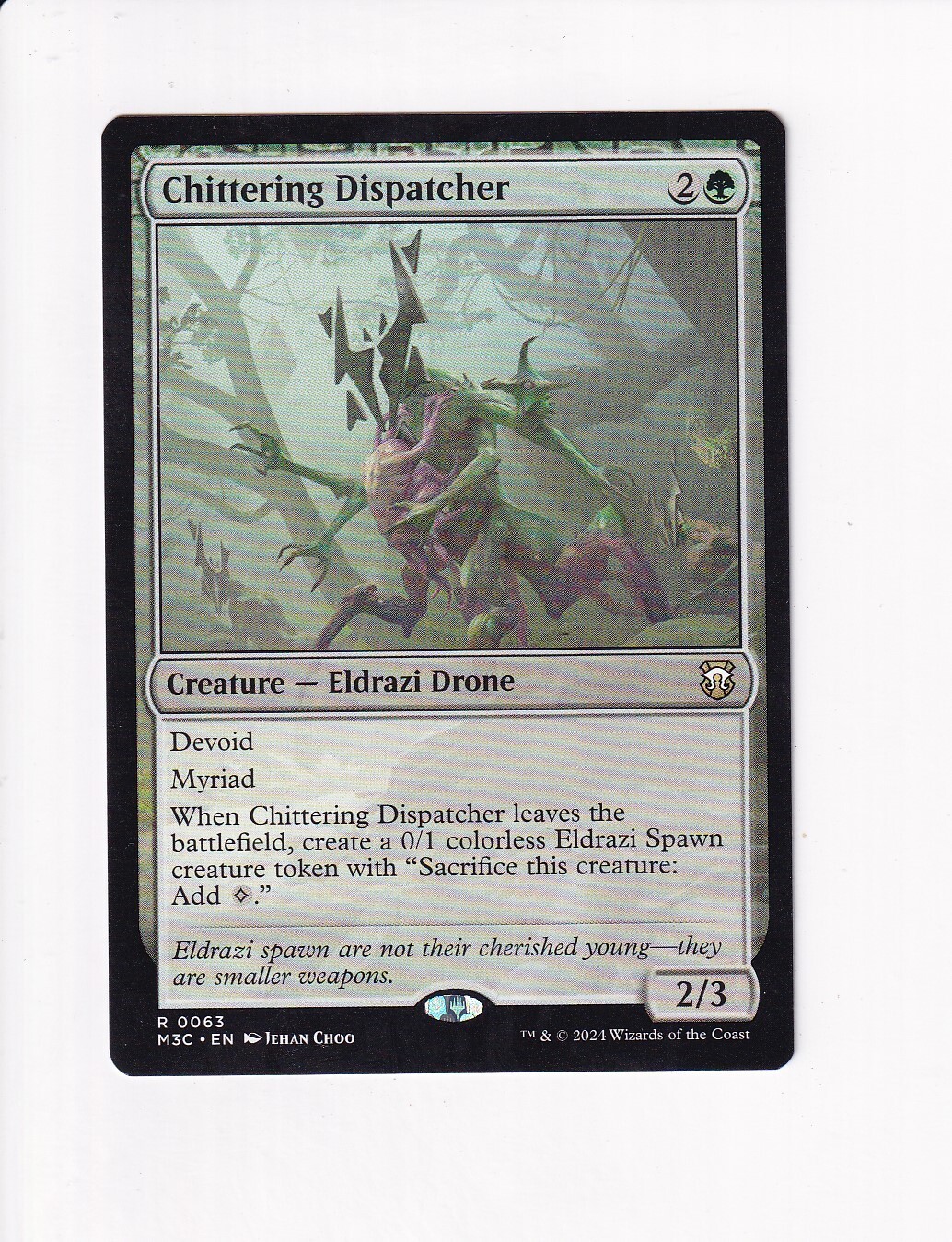 MAGIC MTG COMMANDER: MODERN HORIZONS III M3C CHITTERING DISPATCHER | eBay