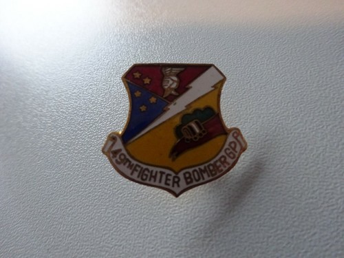 US Unit Crest 49th fighter bomber group WWII sehr alt RAR!! | eBay.de