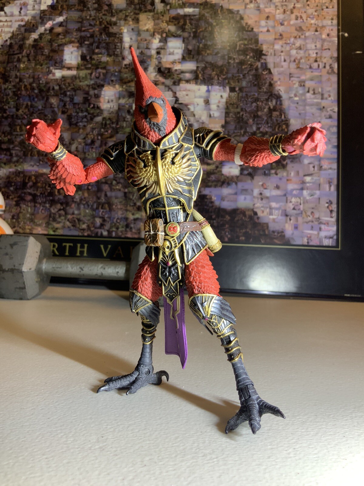 Gothitropolis Cardinus Rare Action Figure Four Horsemen Mythic Legions ...