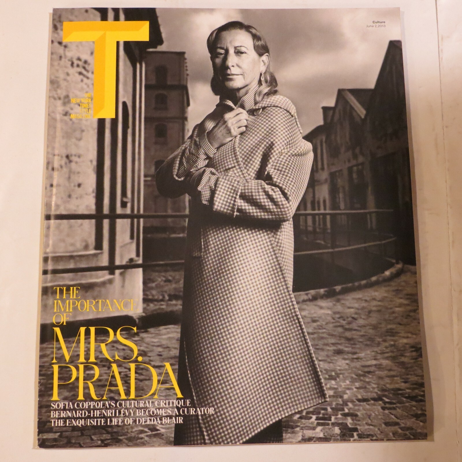 New York Times Magazine Fashion Style June 2013 Mrs. Prada M4 | eBay