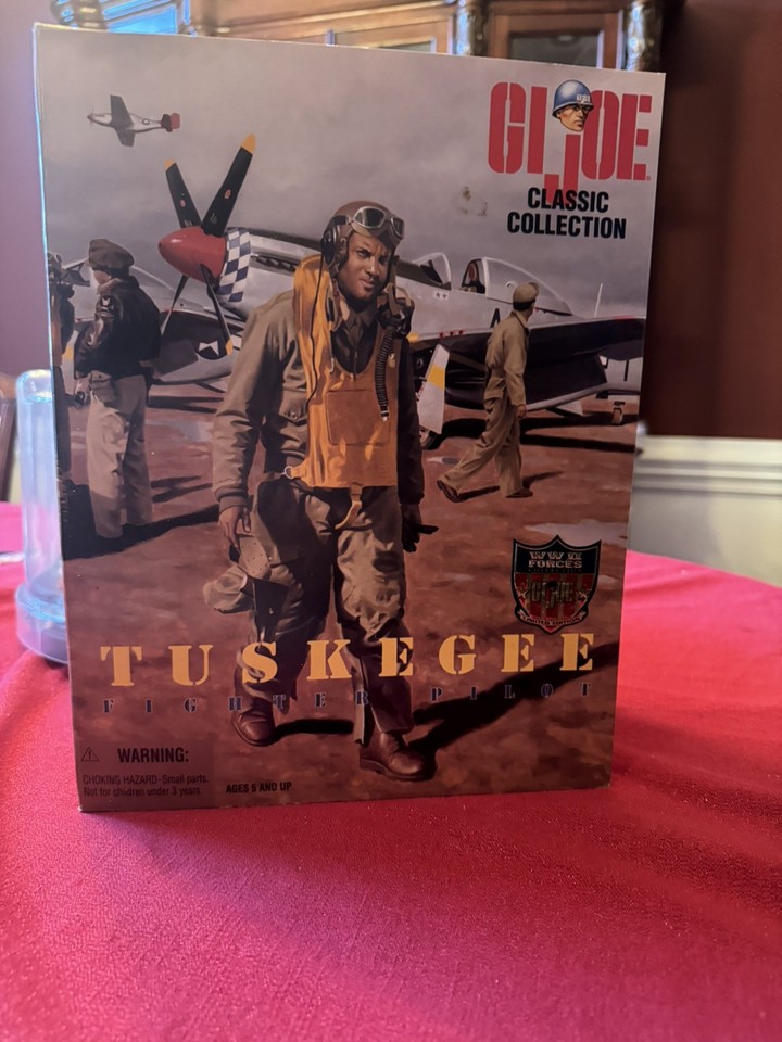 GI Joe Tuskegee FIGHTER PILOT African American - Hasbro #81393 | eBay
