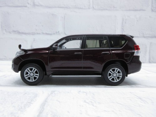 Mini car 1 30 Land Cruiser Prado Early Model Blackish Red Mica Dealer ...