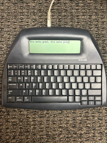 Alphasmart NEO2 Portable Word Processor Tested | eBay
