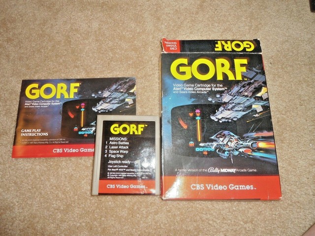 GORF (Atari 5200, 1983) for sale online | eBay