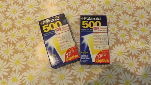 Polaroid 500 Instant Film for JoyCam Captiva. new. sealed. exp 10.2001 ...