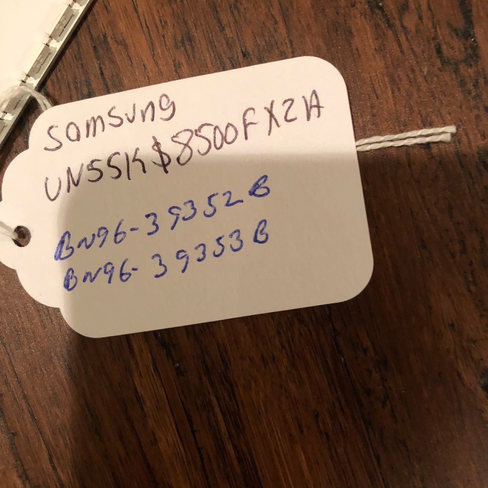 SAMSUNG BN96-39352B & BN96-39353B (2) LED STRIPS FOR UN55KS8500 AND ...