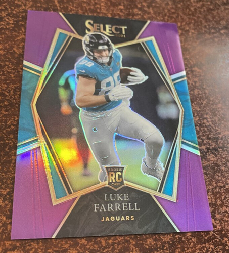 2021 Panini Select - Premier Level Luke Farrell #194 Purple Prizm /75 ...