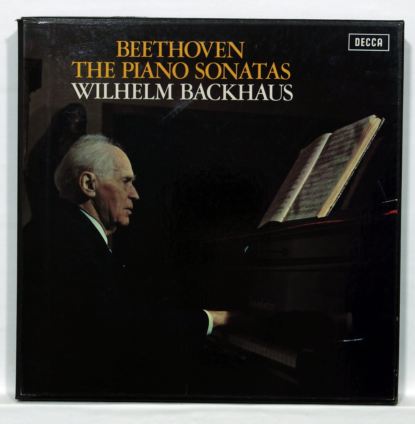 SXLA 6452/61 WILHELM BACKHAUS - BEETHOVEN the piano sonatas DECCA ...