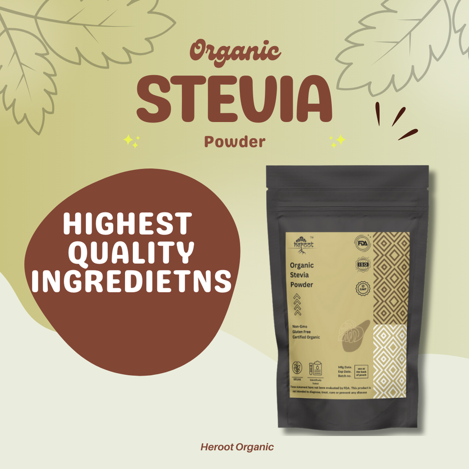 Heroot Stevia Leaf Powder | Pure Plant Sweetener | Natural Extract | eBay