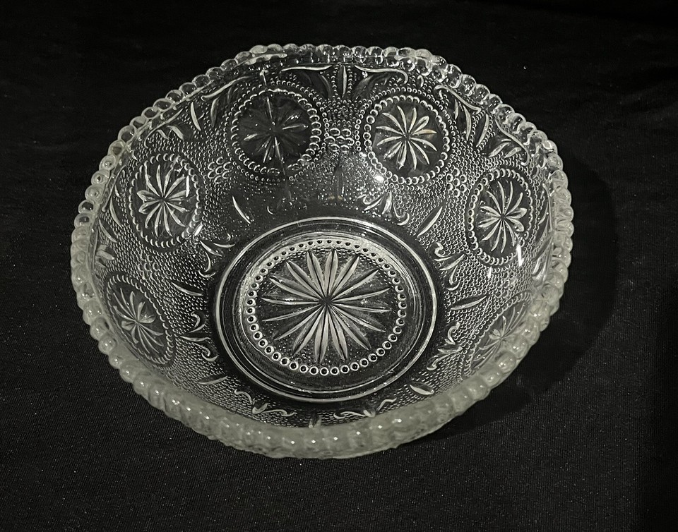 VINTAGE EAPG HIGBEE AMERICAN PATTERN GLASS Bowl | eBay