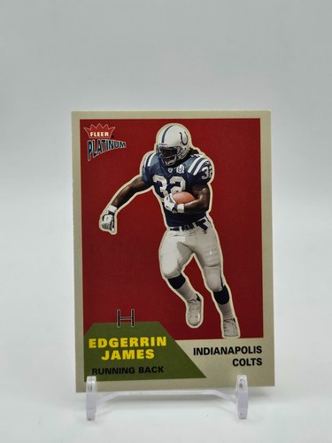 Edgerrin James PLATINUM 2002 Fleer Platinum #44 Indianapolis Colts BASE ...