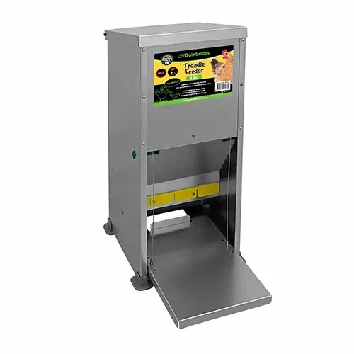 Standard Chicken Treadle Feeder (stop mice) 4kg - INC FREIGHT | eBay ...