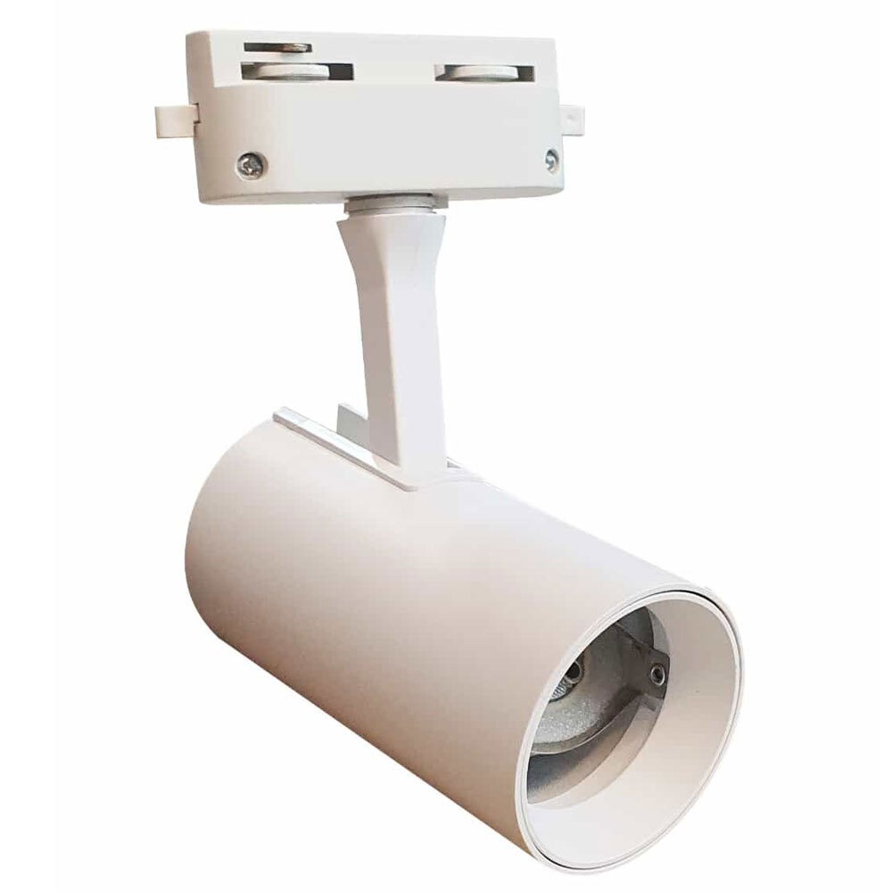 2M 2 Metre GU10 Track Rail 4 Spotlight Downlight Display Lighting LED ...