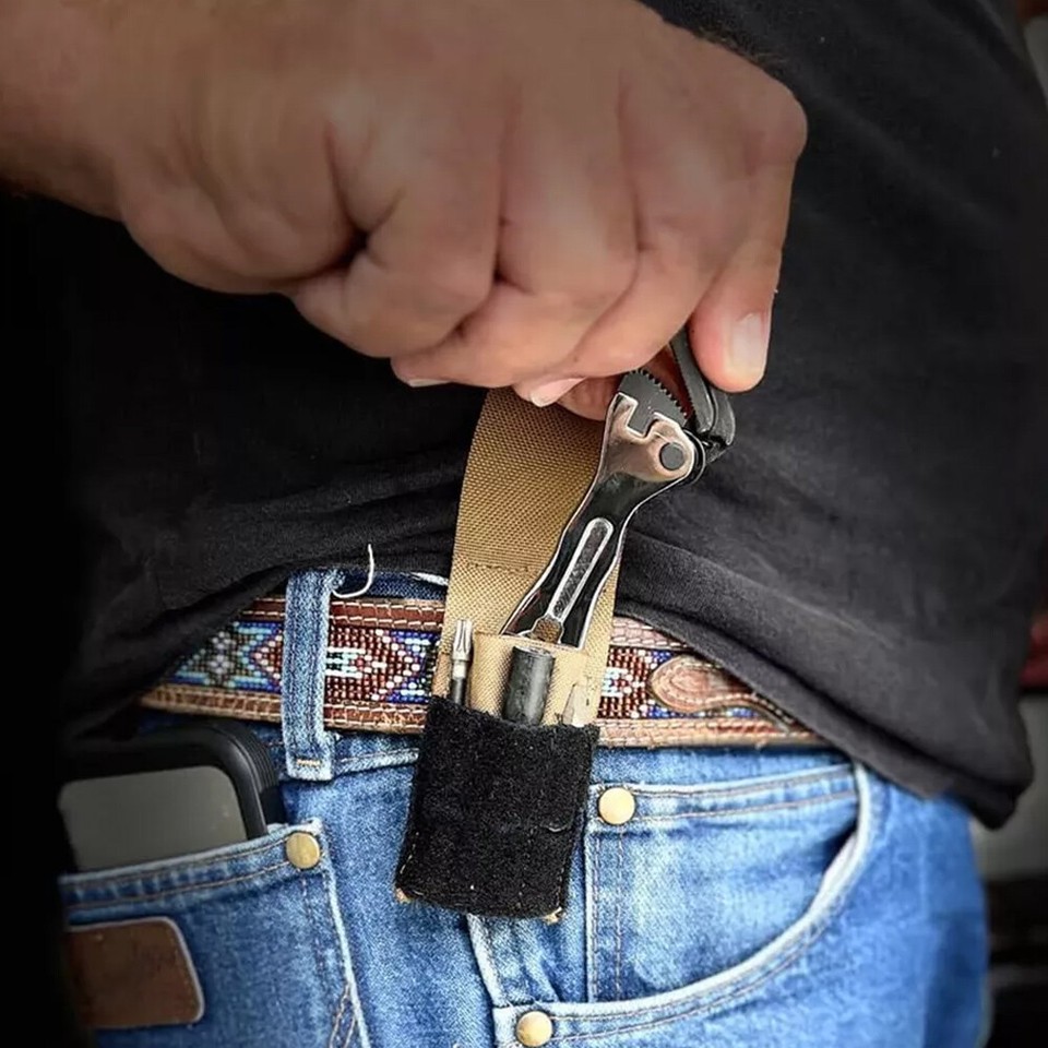 Pipe Vise Micro Stubby 3.75 Inch Self-Adjusting Wrench with Contoured ...