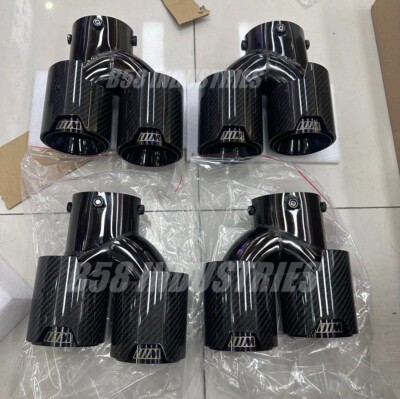 2019-2026 BMW G20 M340i M440i M240i CARBON FIBER STAINLESS QUAD EXHAUST ...