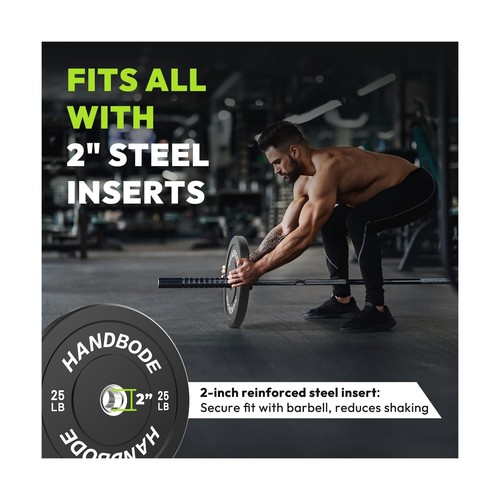 Bumper Plate Olympic Weight Plate Bumper Weight Plate Set 2 - Inch, 10 ...