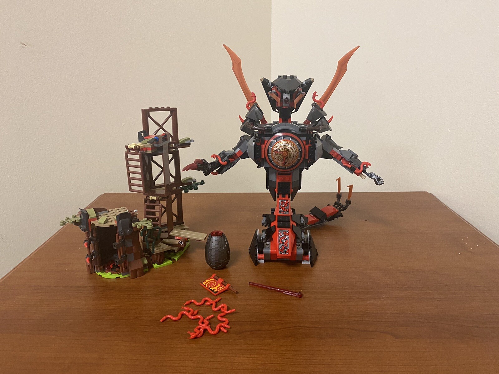 ""INCOMPLETE"" Lego Ninjago Dawn of Iron Doom 70626 (FOR PARTS) SEE ...