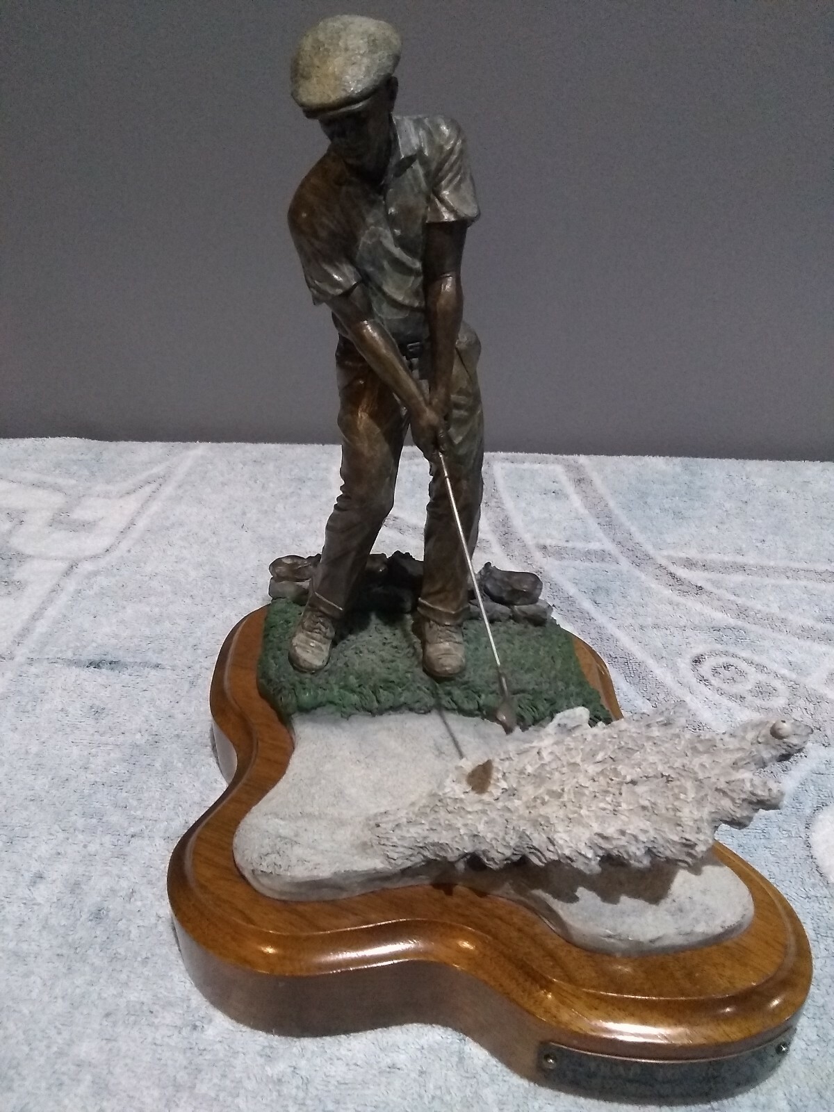 MICHAEL ROCHE "TRAP TO GREEN" BRONZE SCULPTURE | eBay