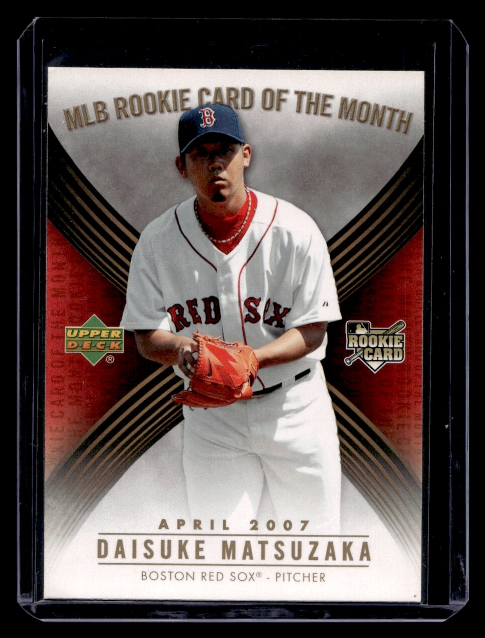 2007 Upper Deck Daisuke Matsuzaka MLB Rookie Card of the Month | eBay