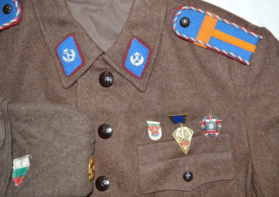 Bulgarian Army winter battle Uniform Tunic + Cap NCO's Internal troops ...