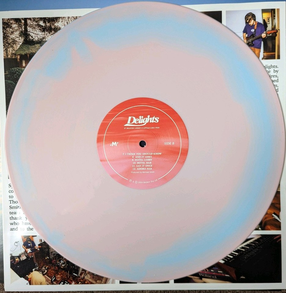 Delights - If Heaven Looks a Little Like This. Ltd Edn Blood Recs Color ...