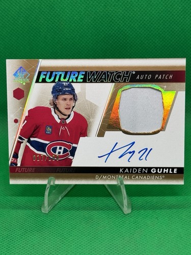 2022-23 SP Authentic - Future Watch Auto Patch Kaiden Guhle /100 (AU ...