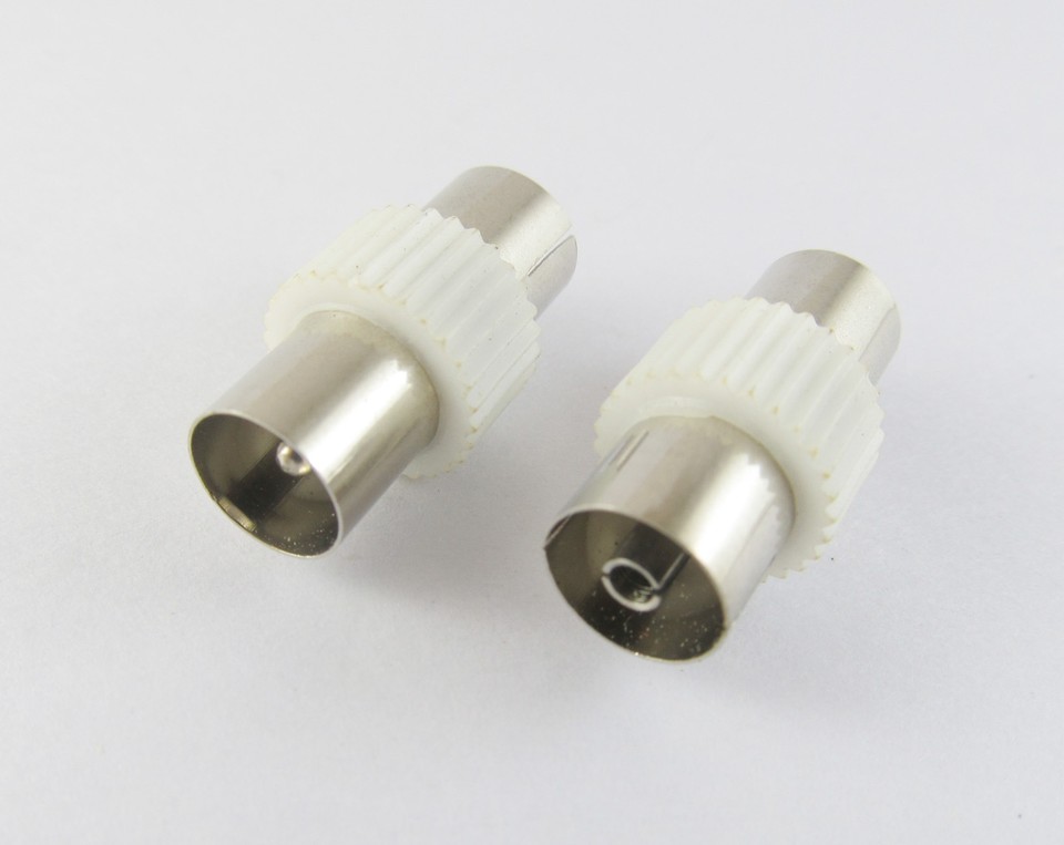 PAL IEC DVB-T TV Male to PAL DVB-T TV Female Extender Straight ...