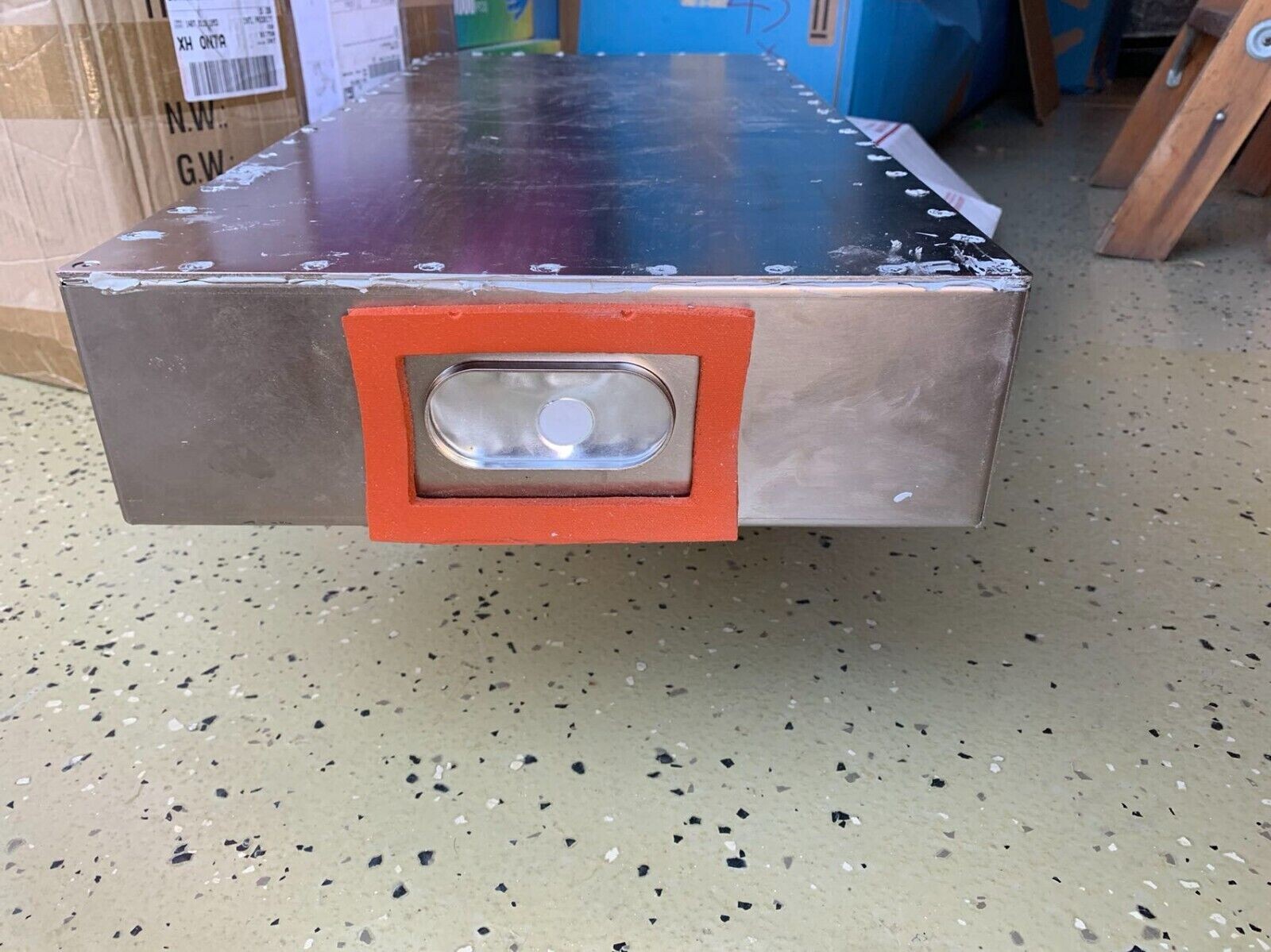 TESLA BATTERY STEEL CASE ENCLOSURE 5.2KWH 24V 250AH SOLAR LITHIUM-ION ...