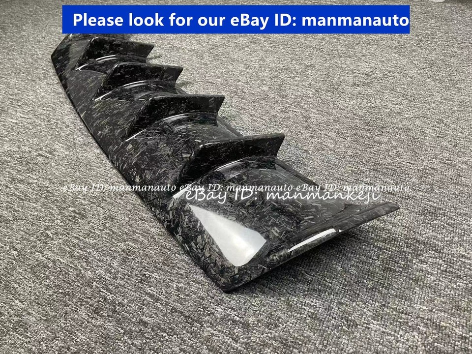 Forged Carbon Fiber Rear Bumper Diffuser For 2017-2019 Lexus IS200 250 ...