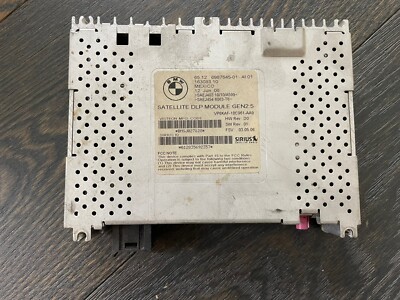 06-10 BMW E60 E90 M5 750Li Satellite Radio Control Module OEM 6987545 ...
