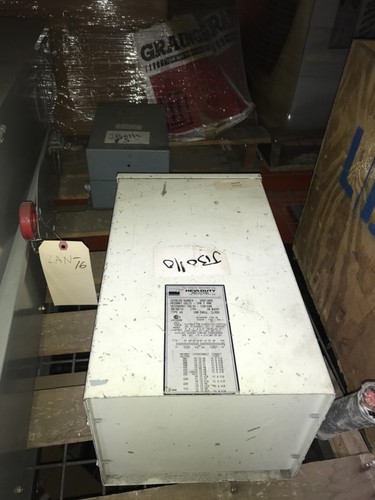 HEVI-DUTY Transformer, #HS5F10AS, 10kva, 240/480v, 120v240v, Freight ...