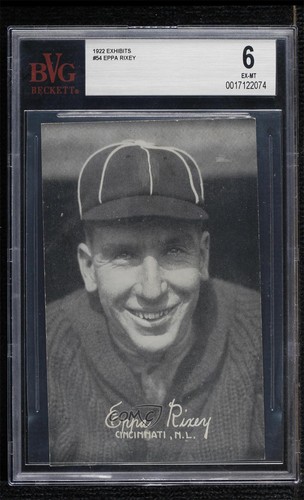 1922 Exhibits (Set 2) W461 Eppa Rixey BVG 6 HOF | eBay