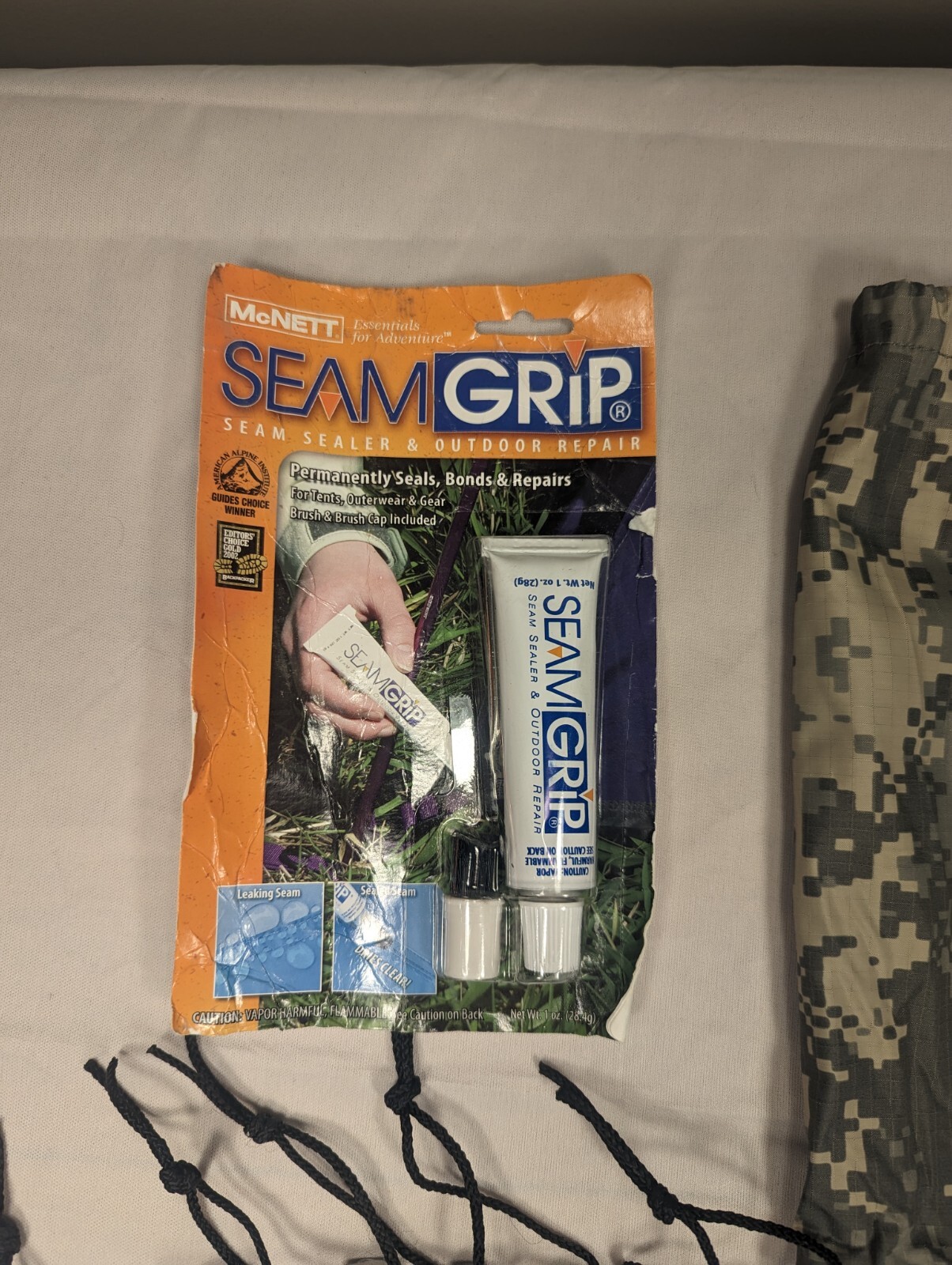 Improved Combat Shelter Repair Kit & Stakes USGI ACU | eBay