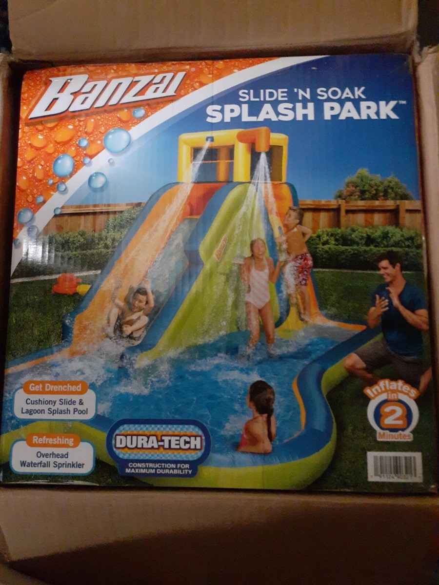Banzai Slide N Soak Splash Water Park bonanza slide and soak splash ...